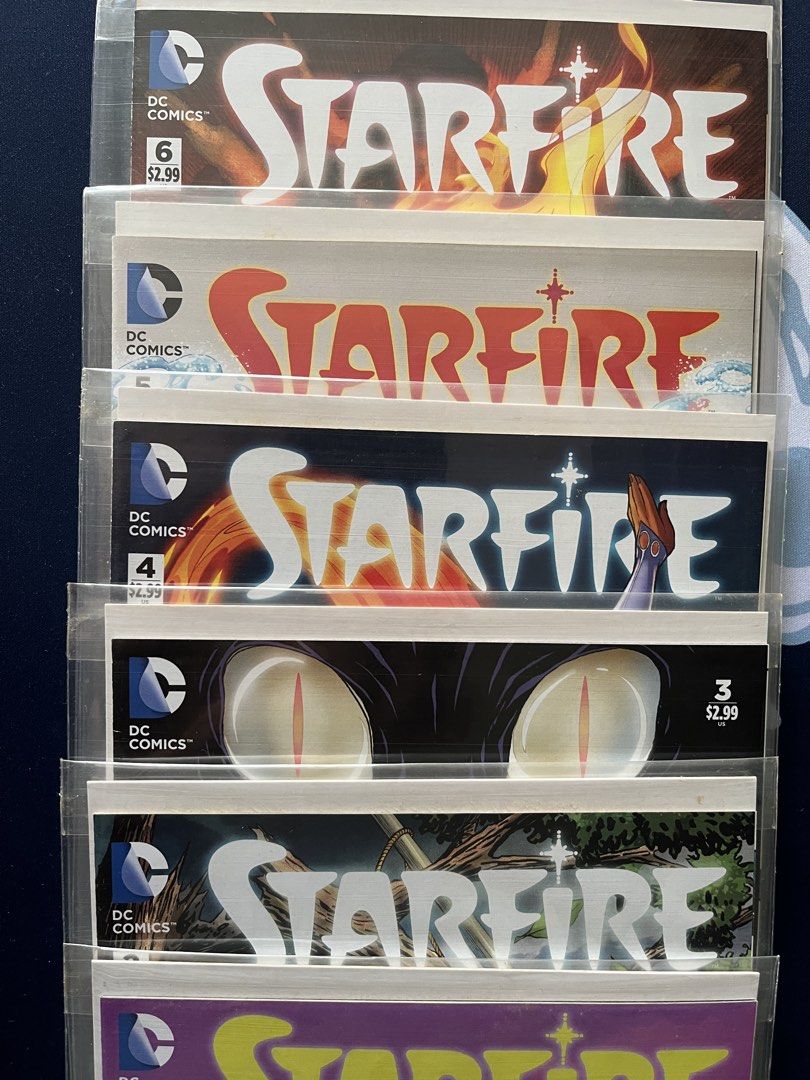 DC Comics Raven & Starfire Comic Book Collection, Hobbies & Toys, Books ...