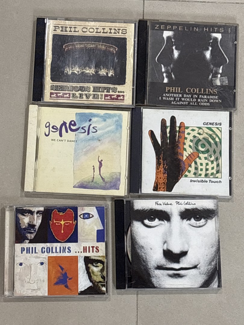 Genesis, Phil Collins, and Zeppelin Hits CD Collection, Hobbies & Toys ...