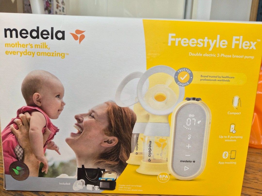 Medela Freestyle Flex Double Electric Breast Pump, Babies & Kids ...