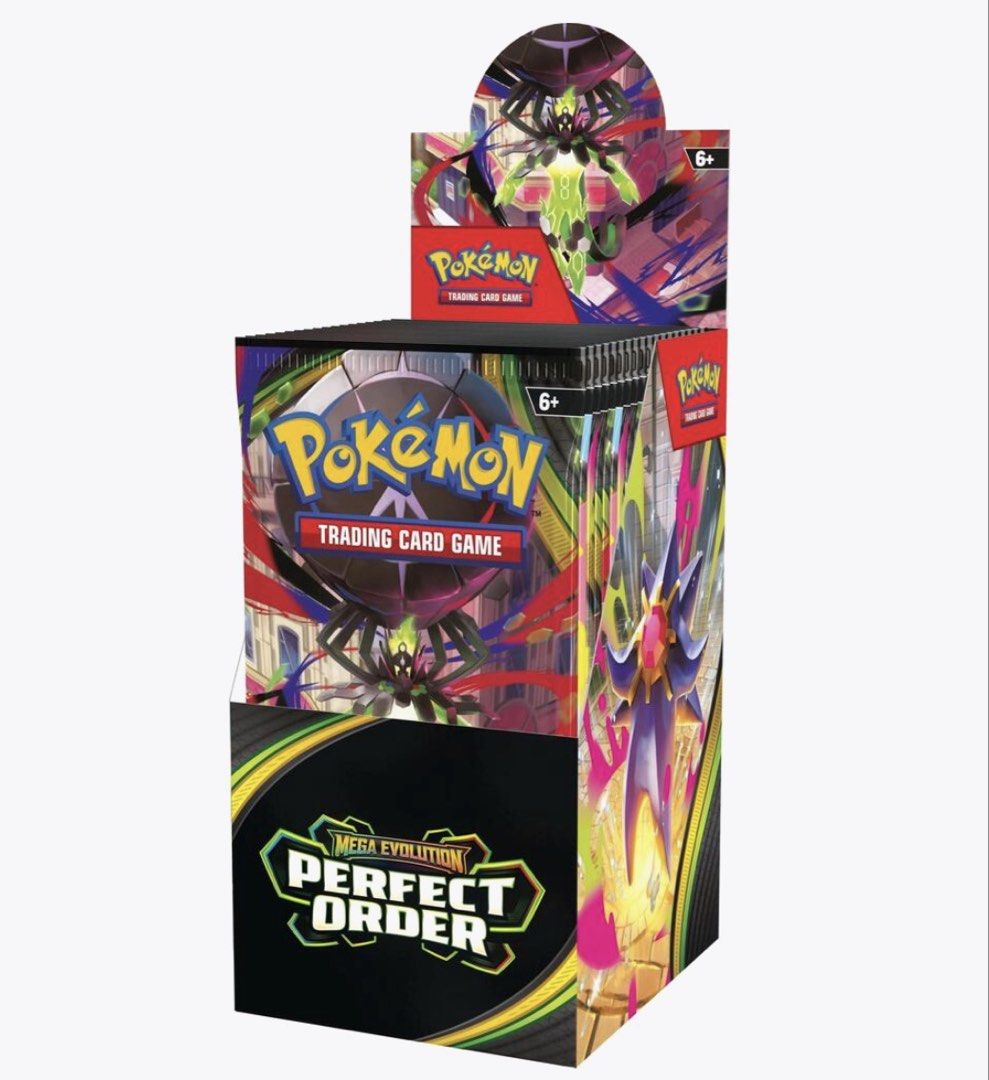 Pokemon TCG Mega Evolution - Perfect Order (ME03), Hobbies & Toys, Toys ...