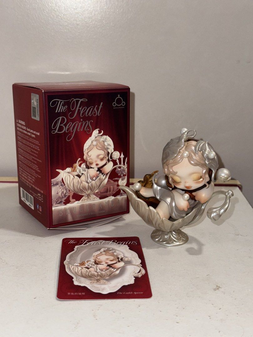 Pop mart The Feast Begins Skullpanda Blind Box Figure, Hobbies & Toys ...
