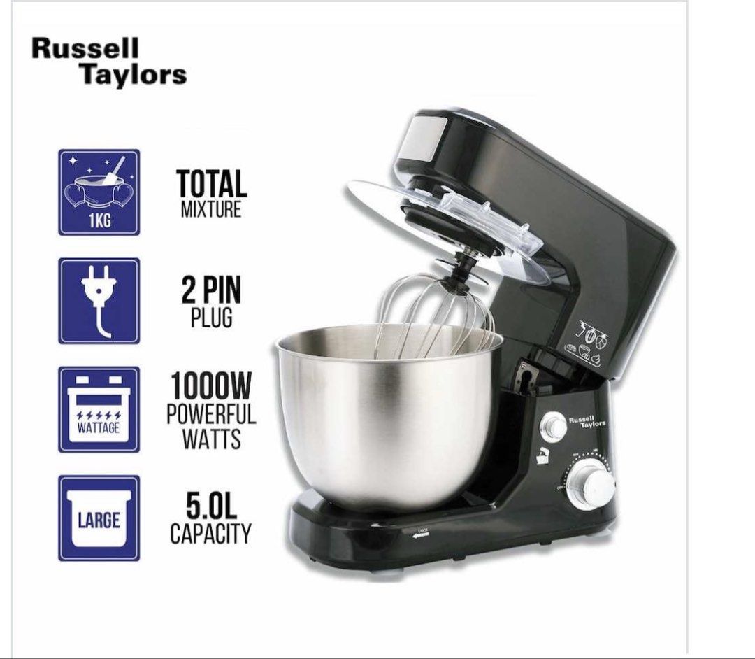 Russell Taylors Stand Mixer - 5.0L Capacity, TV & Home Appliances ...