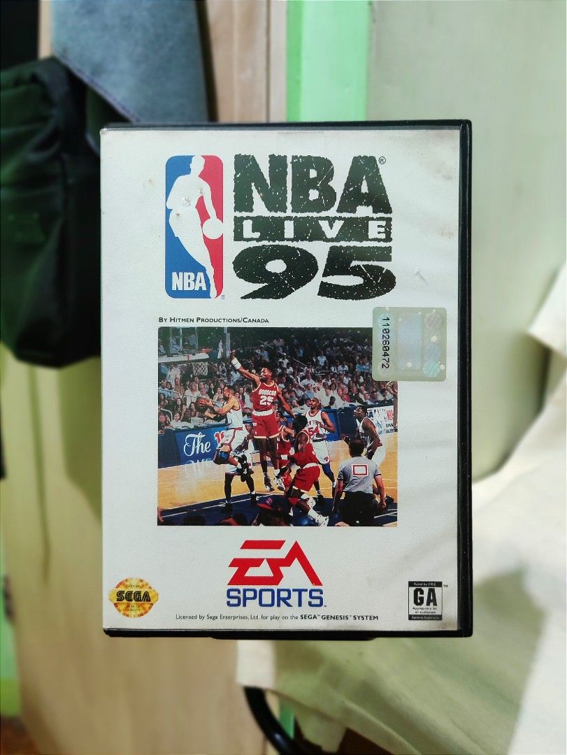 Sega Genesis | NBA Live 95, Video Gaming, Video Games, Others on Carousell
