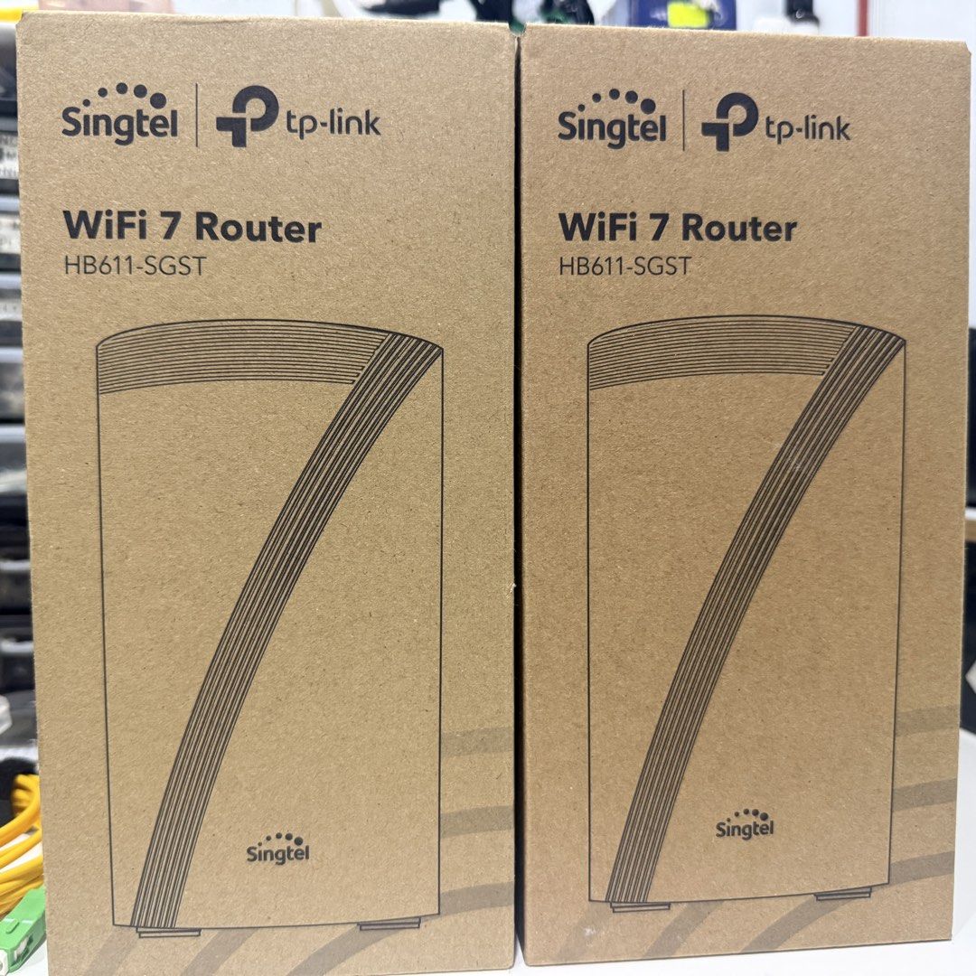 Singtel TP-Link WiFi 7 Router HB611-SGST, Computers & Tech, Parts ...