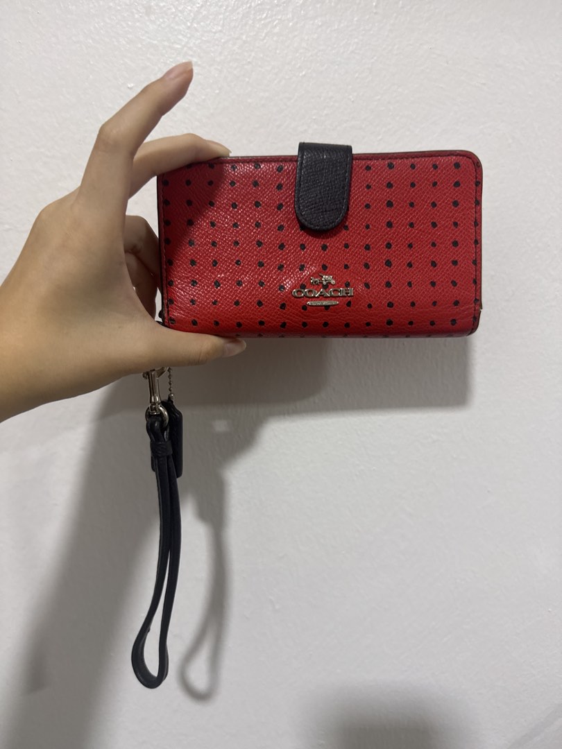 Vintage Coach Ladybug Red Wallet , Women's Fashion, Bags & Wallets ...