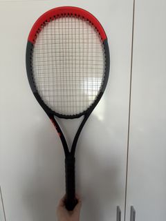 Wilson Clash 100 v2 Pro L2 Tennis Racket - Red, Sports Equipment ...