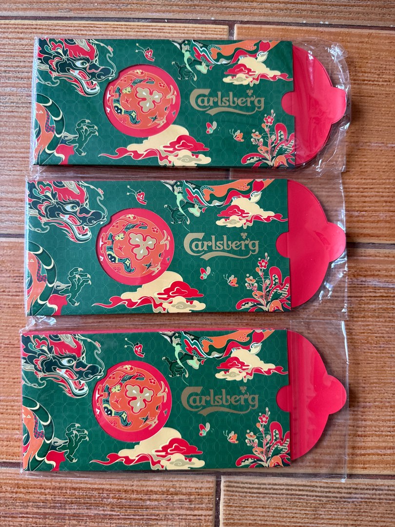 Carlsberg Red Packets (All 3 packs), Hobbies & Toys, Stationery & Craft ...