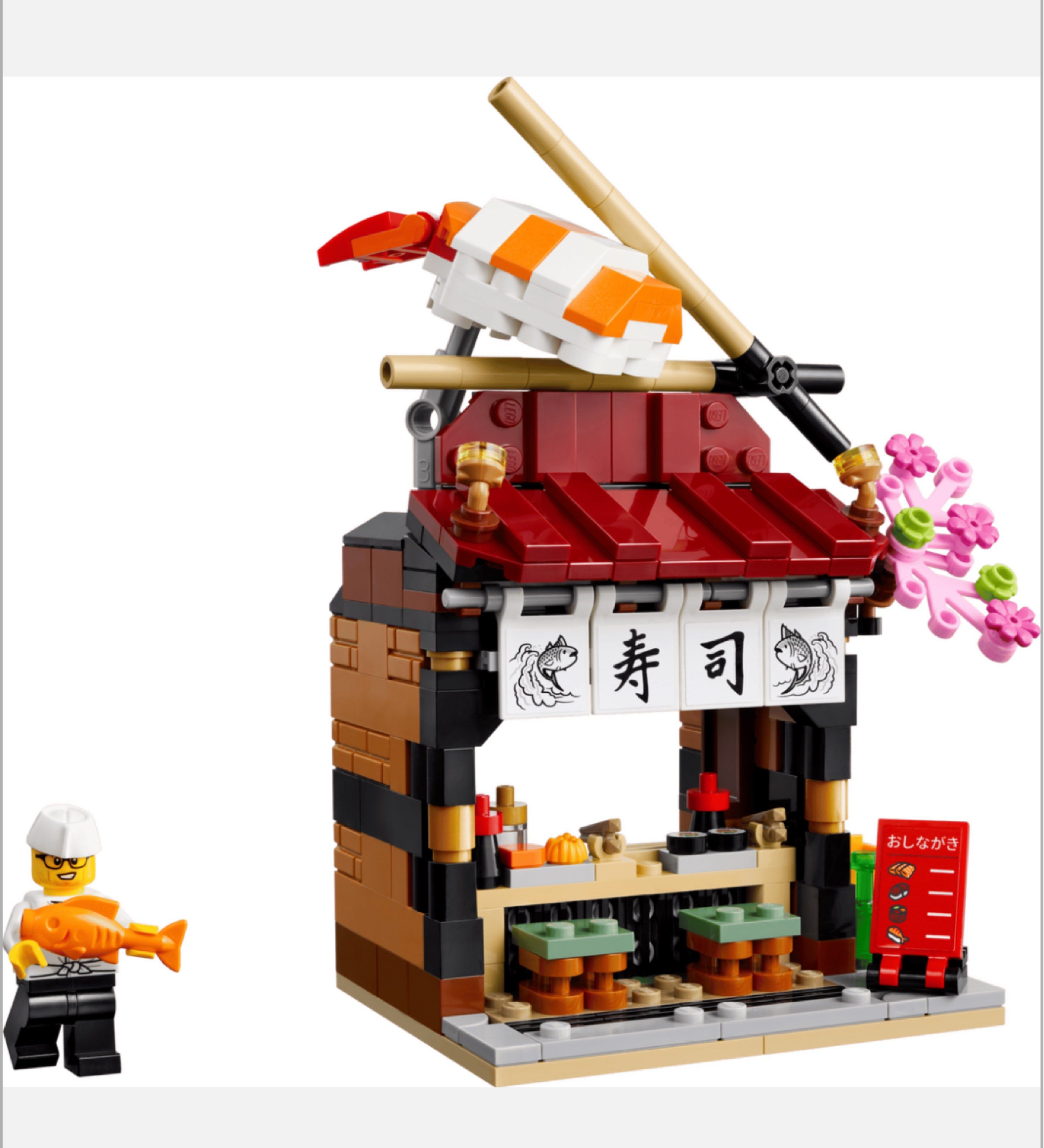 LEGO 40906 Restaurants of the World: Japan (Sushi restaurant), Hobbies ...
