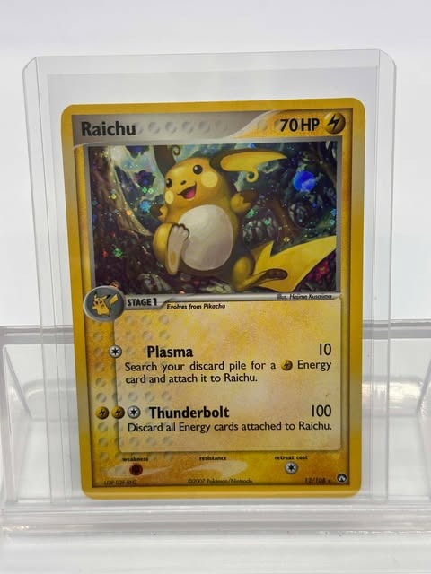 Raichu Holo #12 Pokemon Power Keepers, Hobbies & Toys, Toys & Games on ...