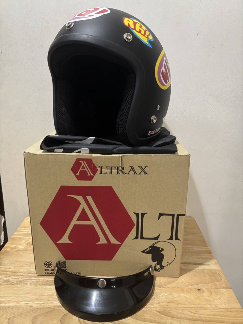 Altrax Open Face Helmet, Motorbikes, Motorbike Parts & Accessories ...