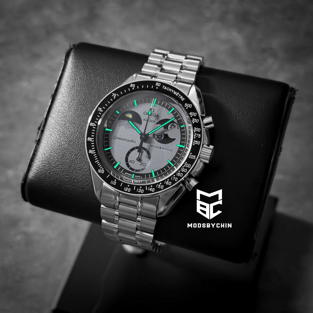 [AUTHENTIC SERVICE] OMEGA X SWATCH MISSION TO EARTHPHASE SPEEDMASTER ...