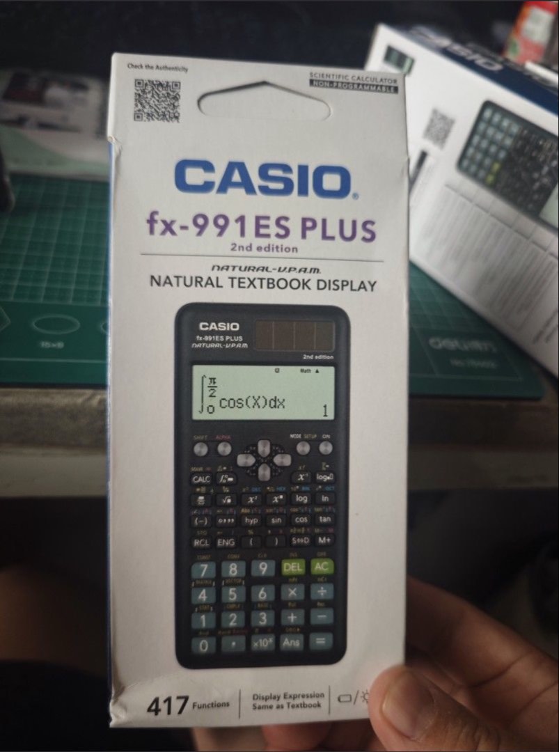 Casio fx-991ES PLUS 2nd Edition Scientific Calculator, Hobbies & Toys ...