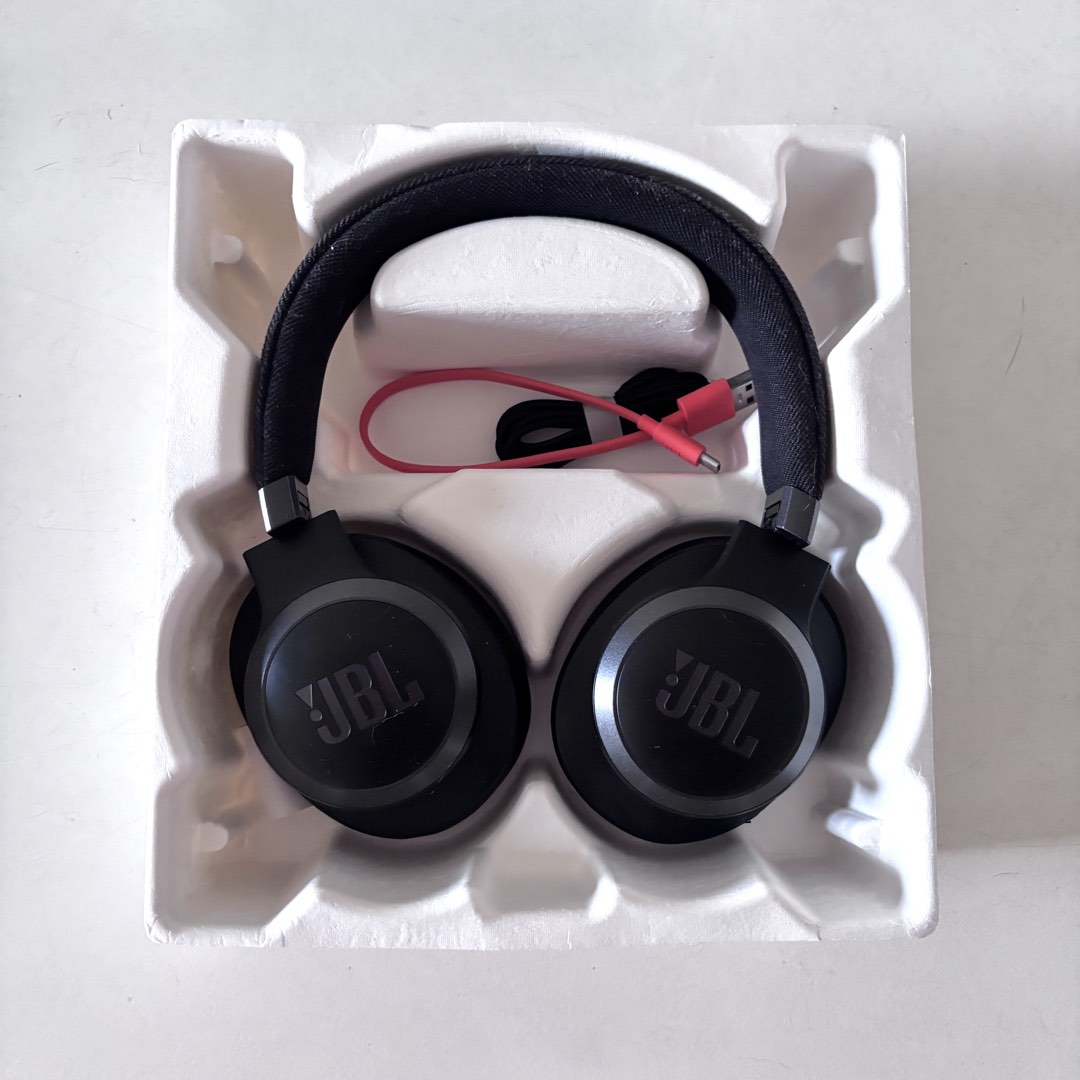 JBL Live 770 NC noise cancelling headphone, Audio, Headphones ...