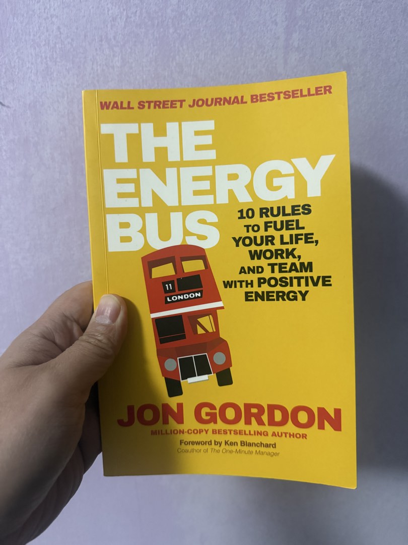 The Energy Bus by Jon Gordon, Hobbies & Toys, Books & Magazines ...