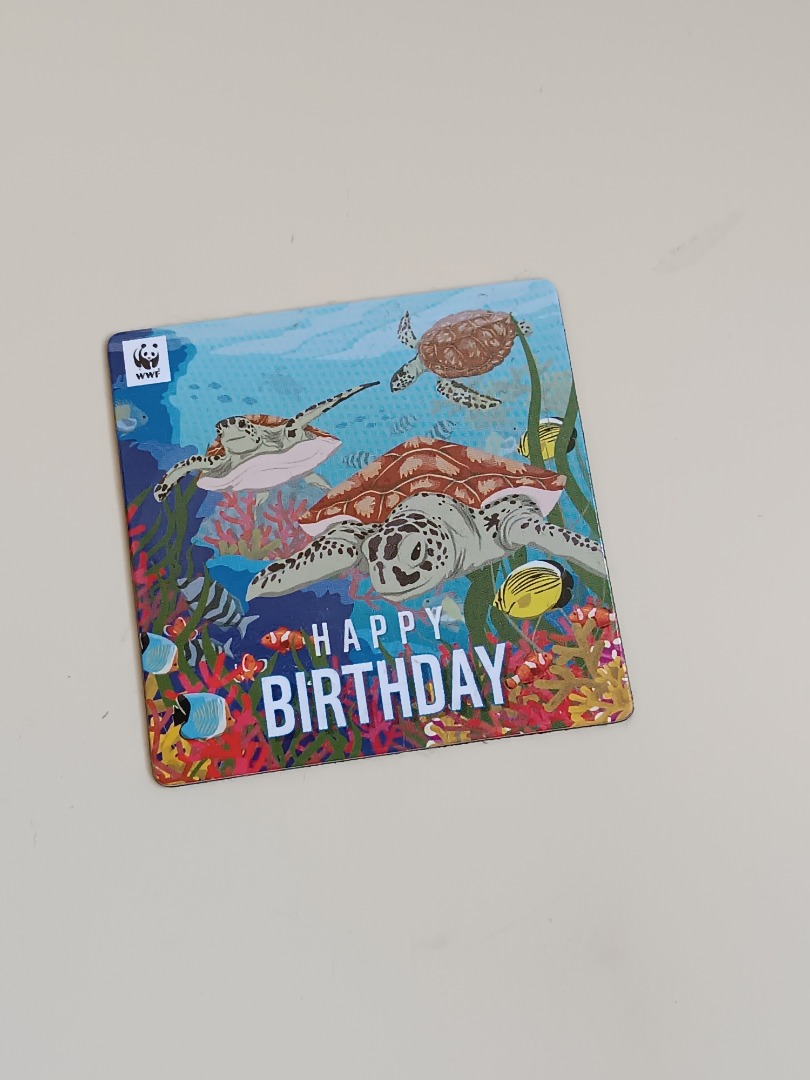 WWF Happy Birthday Magnet, Hobbies & Toys, Collectibles & Memorabilia ...