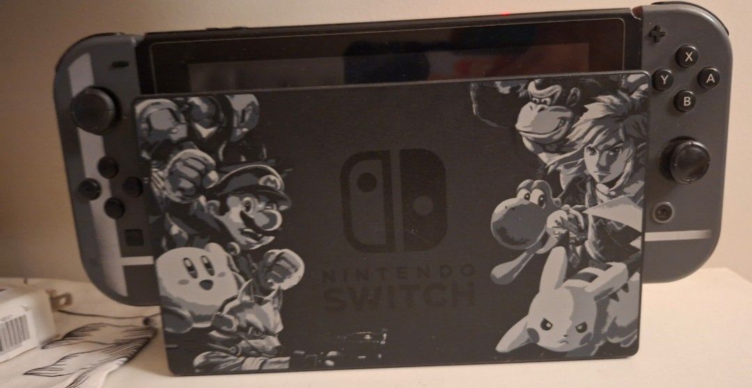 Nintendo Switch Console SSBU (Smash Bros) Edition, Video Gaming, Video ...