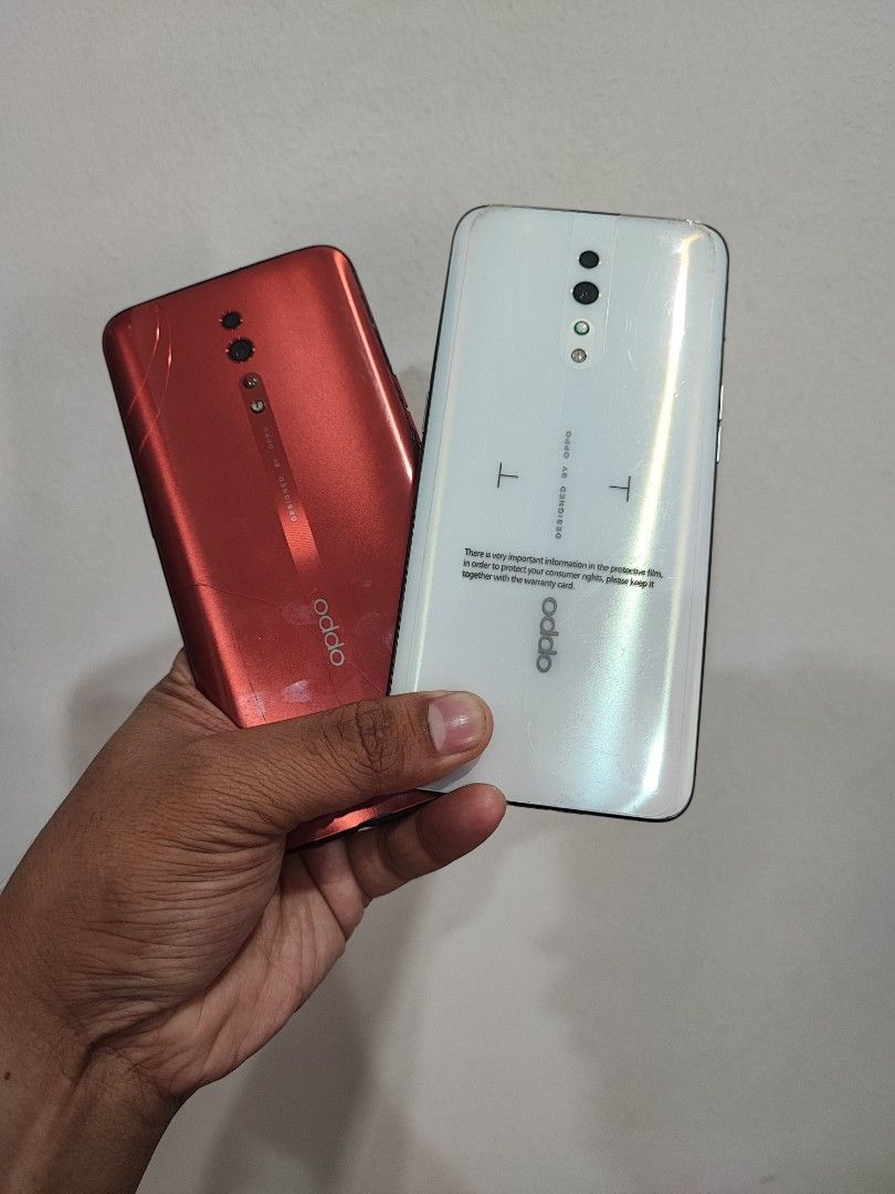 Oppo RENO Z 8gb Ram 512gb / 256gb Rom Red and White Colour, Mobile ...