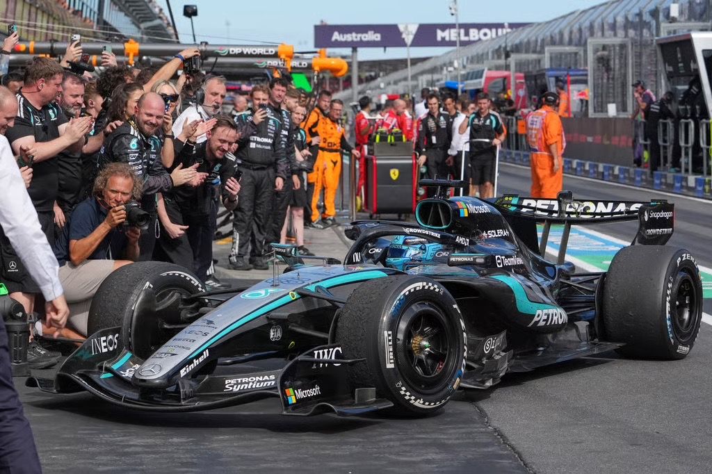 [PRE-ORDER] Mercedes-AMG F1 W17 George Russell Winner of Australian GP ...