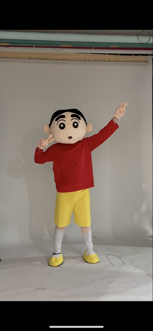 Shin-chan Costume Labixiaoxin mascot, Everything Else on Carousell