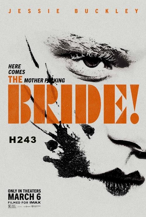 THE BRIDE! MOVIE POSTERS (2026), Hobbies & Toys, Art & Prints on Carousell