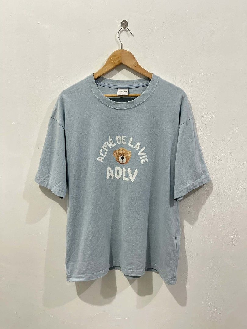 ADLV Bear Graphic Tee, Men's Fashion, Tops & Sets, Tshirts & Polo ...
