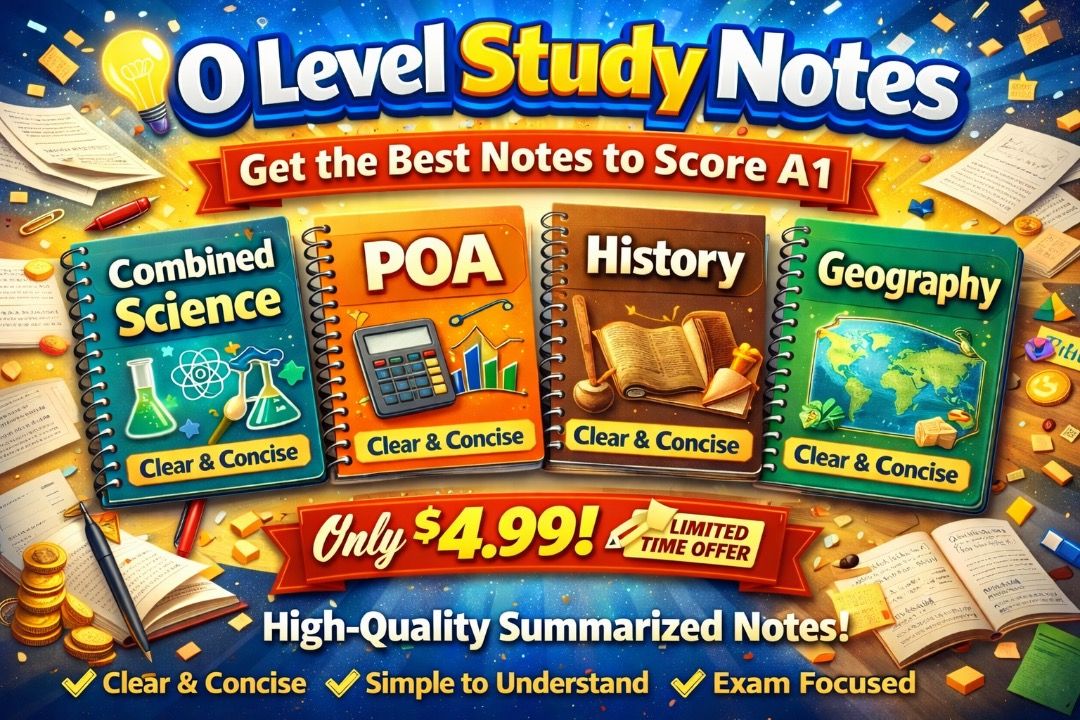 🚨 O Level Study Notes SALE – From $4.99 (Bundle Deals Available!) 📚 ...