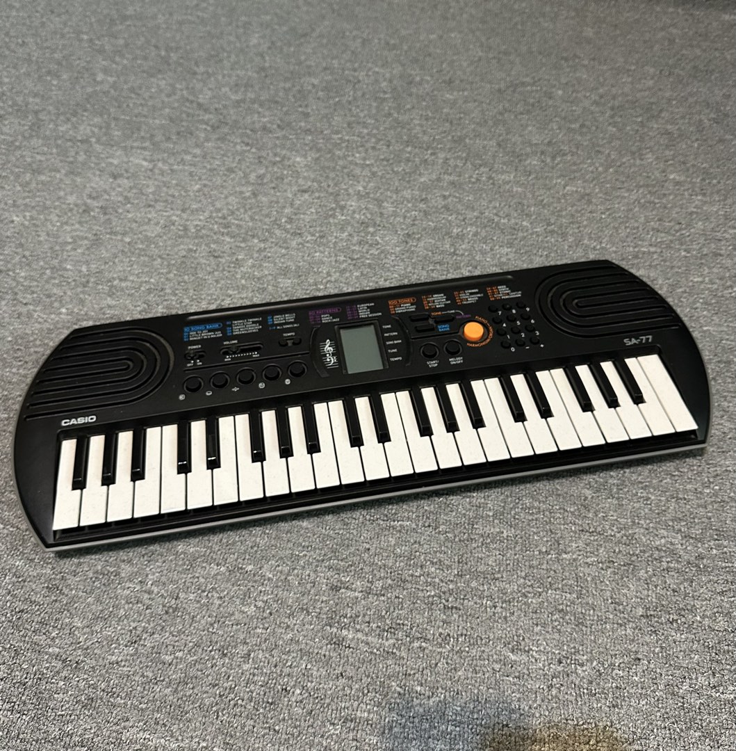 Casio SA-77 Portable Keyboard, Hobbies & Toys, Musical Instruments on ...
