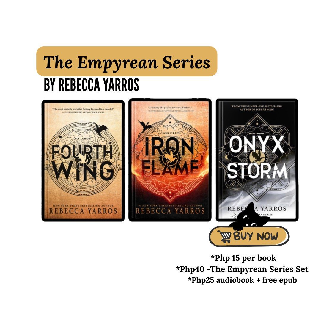[EBOOK] [AUDIOBOOK] The Empyrean Series - Fourth Wing - By Rebecca ...