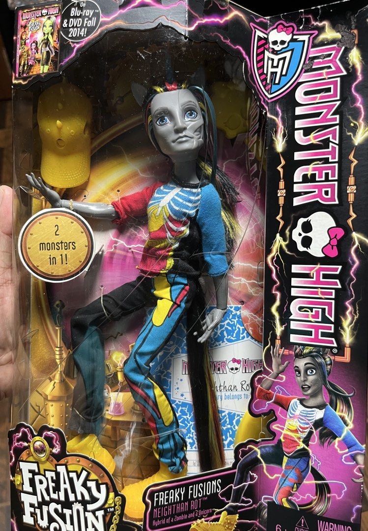 FREAKY FUSION DOLLS⚡️MONSTER HIGH, Hobbies & Toys, Toys & Games on ...