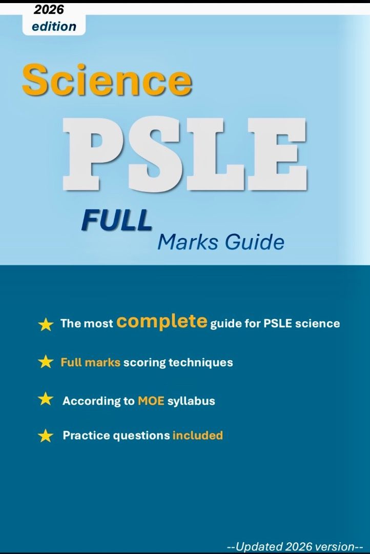 PSLE Science Full Marks Guide 2026 Edition, Hobbies & Toys, Books ...