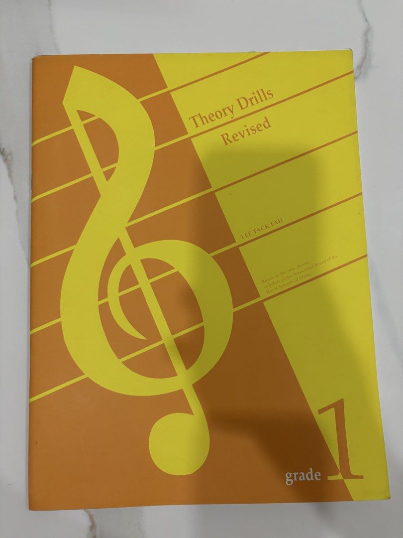 Theory Drills Revised Grade 1 Music Theory Book, Hobbies & Toys, Books ...