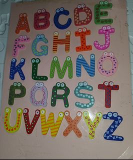 Alphabet Paired Card - Educational Learning Toy, Hobbies & Toys, Toys ...