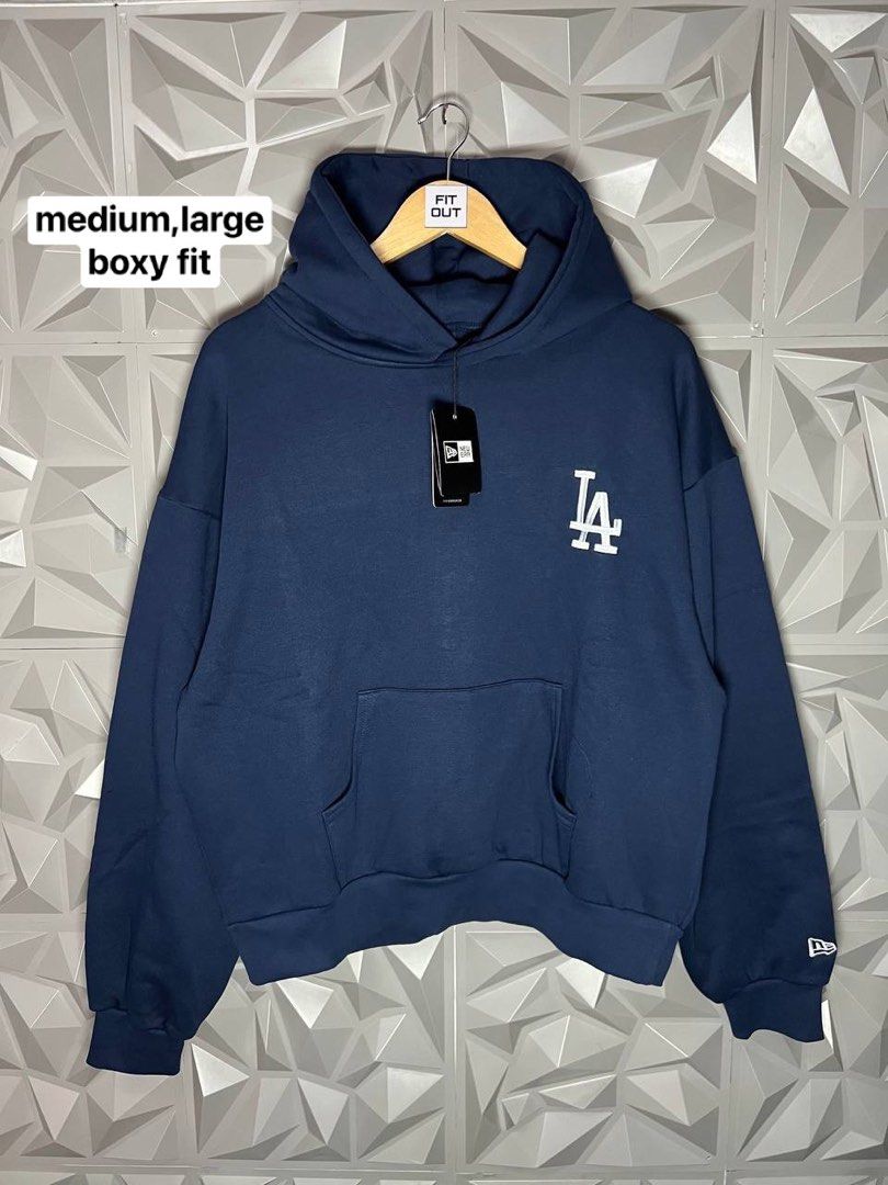 🔥New Era LA & NY Boxy Fit Hoodie🔥, Men's Fashion, Tops & Sets, Hoodies ...