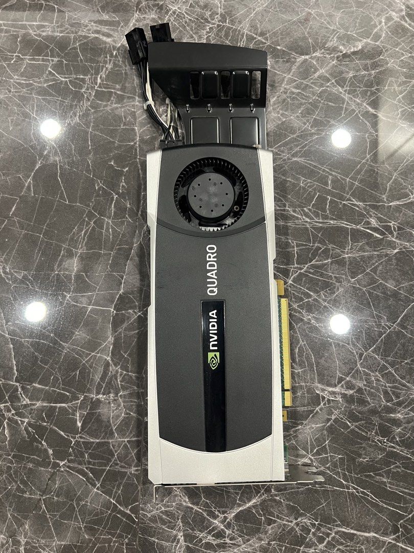 NVIDIA Quadro 6000 6GB GPU | CUDA Workstation Graphics Card | CAD 3D ...