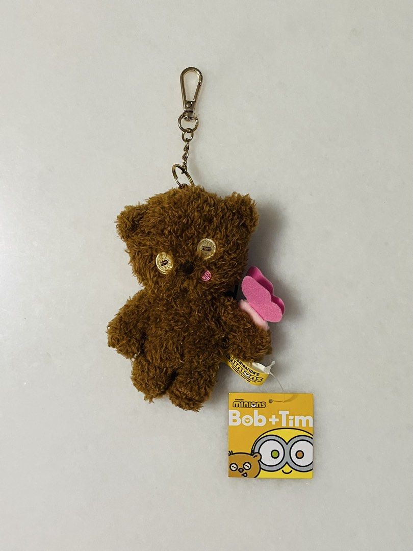 [BNWT] Minions Plush Keychain (Tim Bear), Toys & Collectibles ...