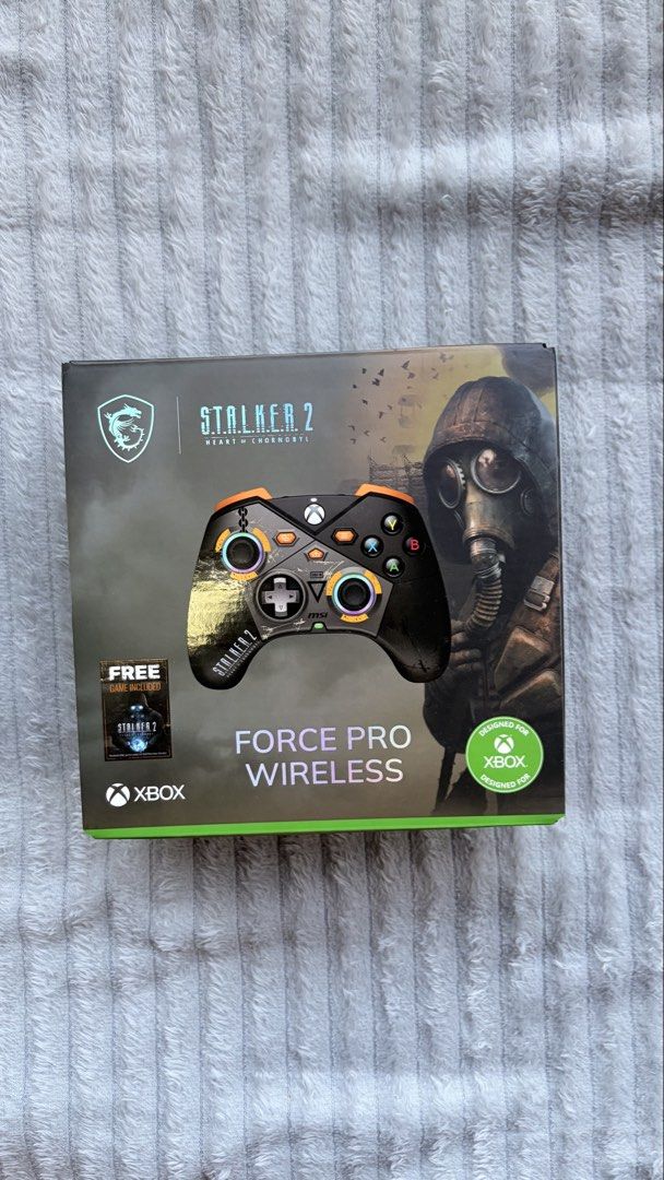 MSI Force Pro Wireless Stalker 2 Edition Controller, Video Gaming ...