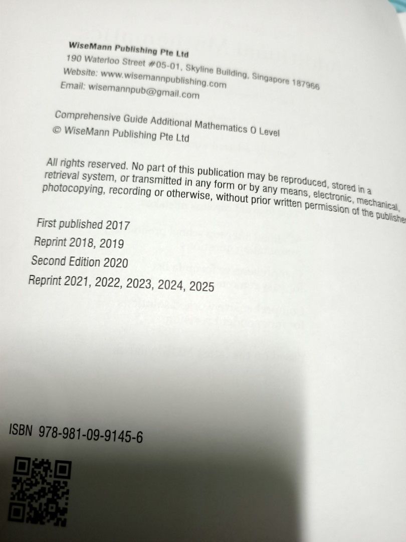 O level A Maths guide book, Hobbies & Toys, Books & Magazines ...