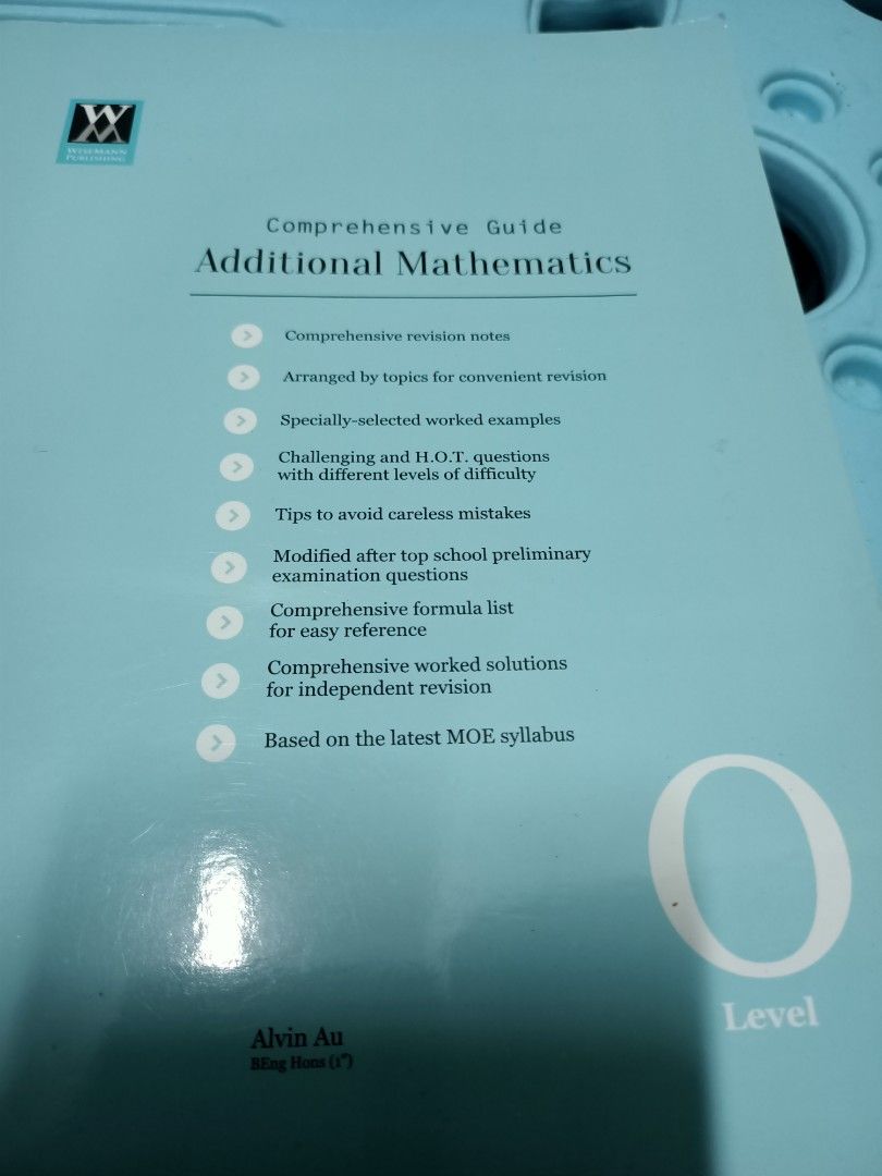 O level A Maths guide book, Hobbies & Toys, Books & Magazines ...