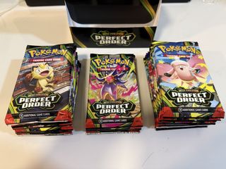 Pokemon TCG Mega Evolution Perfect Order Booster Bundle, Hobbies & Toys ...