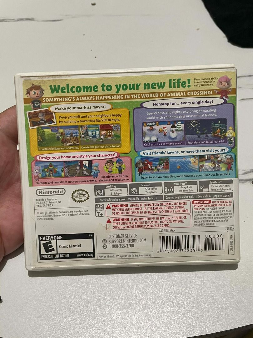 Animal Crossing: New Leaf - Nintendo 3DS, Video Gaming, Video Games ...