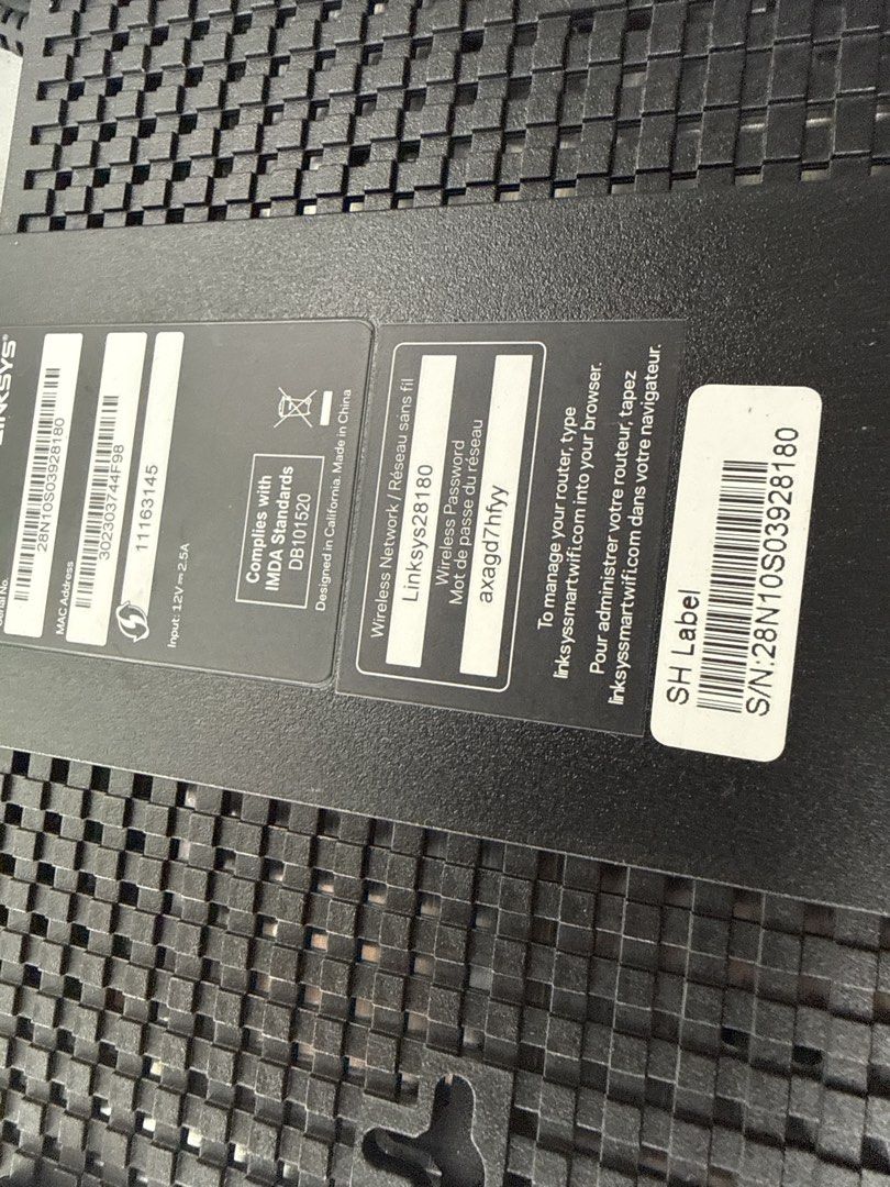 Linksys 28180 Wireless Router, Computers & Tech, Parts & Accessories ...