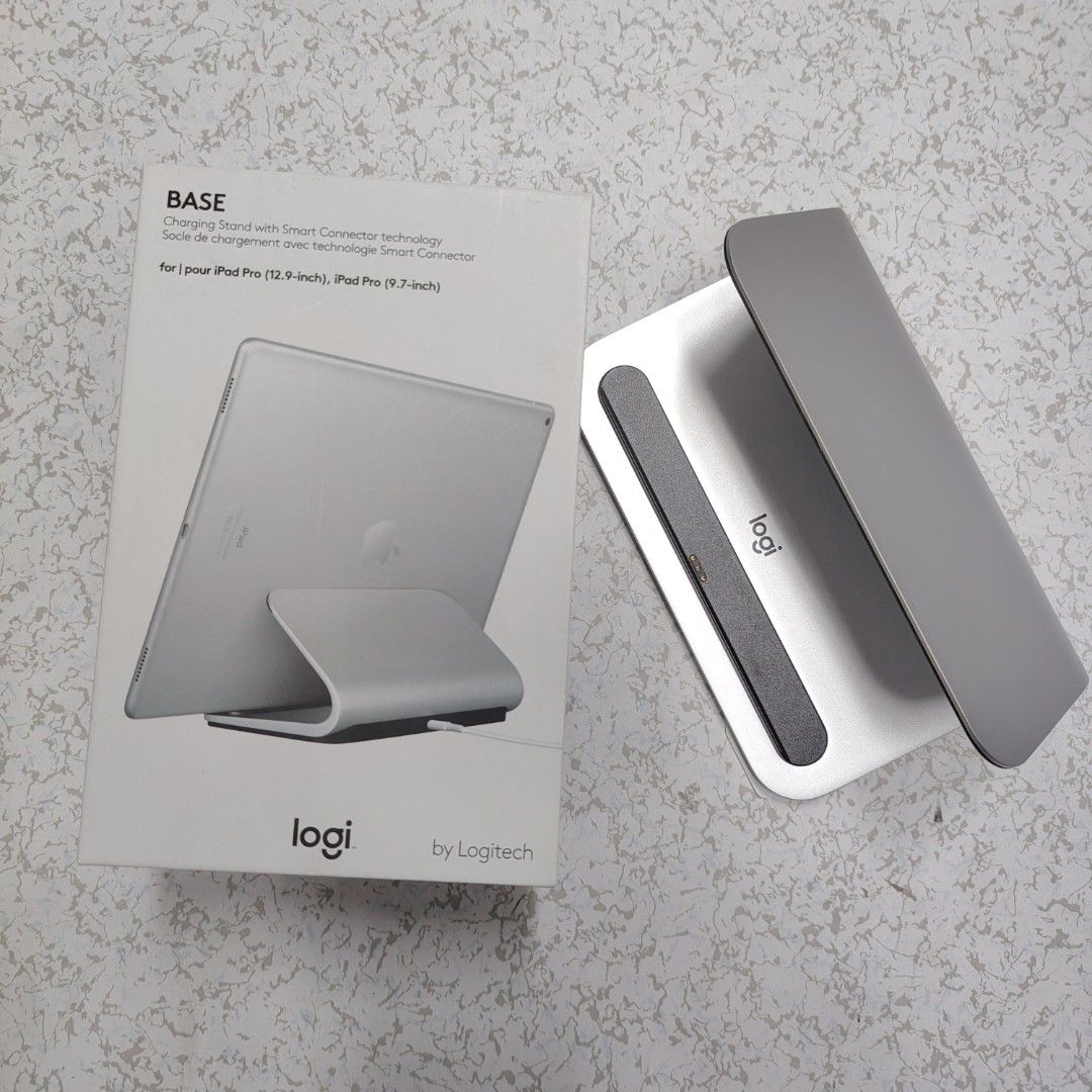 Logitech Base Charging Stand for iPad Pro, Mobile Phones & Gadgets ...