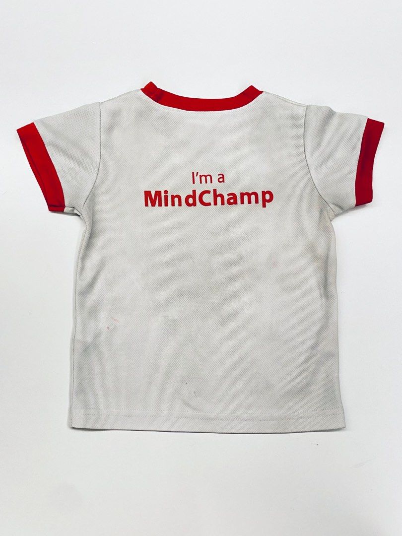 Mindchamps PE top S size, Babies & Kids, Babies & Kids Fashion on Carousell