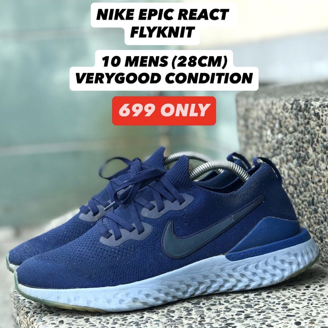 Nike Epic React Flyknit, Men's Fashion, Footwear, Sneakers on Carousell
