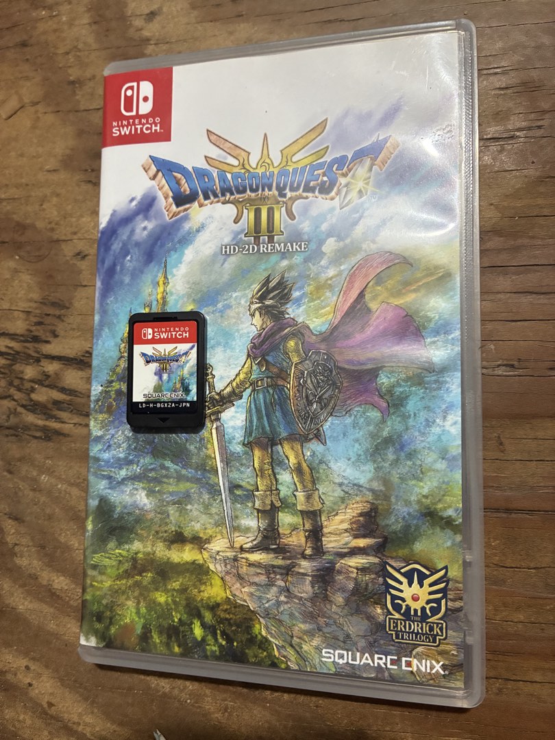 Nintendo Switch game Dragon Quest 3 HD Remake, Video Gaming, Video ...