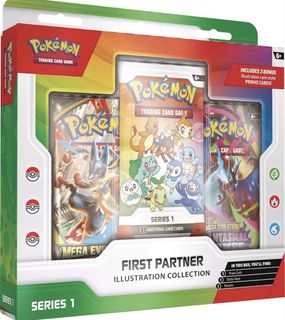 Pokemon First Partner Illustration Collection Series 1, Hobbies & Toys ...