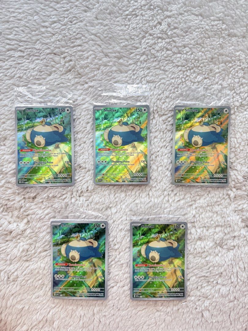 SNORLAX 051 SEALED PROMO 151 ETB POKEMON CARD, Hobbies & Toys, Toys ...