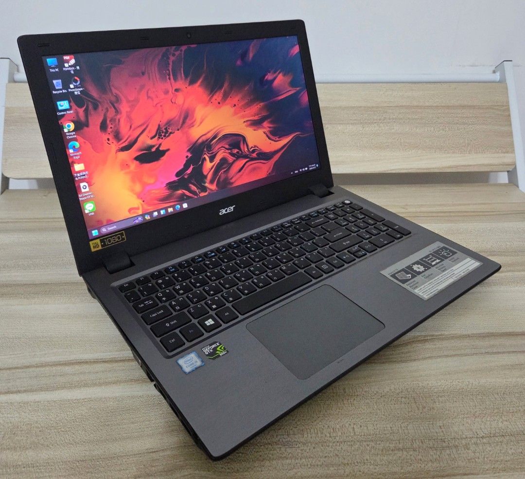 acer Aspire 15.6" Gaming i5 256G SSD,GTX 950M,New battery! 電競/大螢幕/全新電池 ...