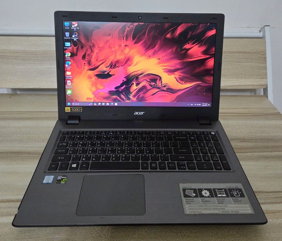acer Aspire 15.6" Gaming i5 256G SSD,GTX 950M,New battery! 電競/大螢幕/全新電池 ...