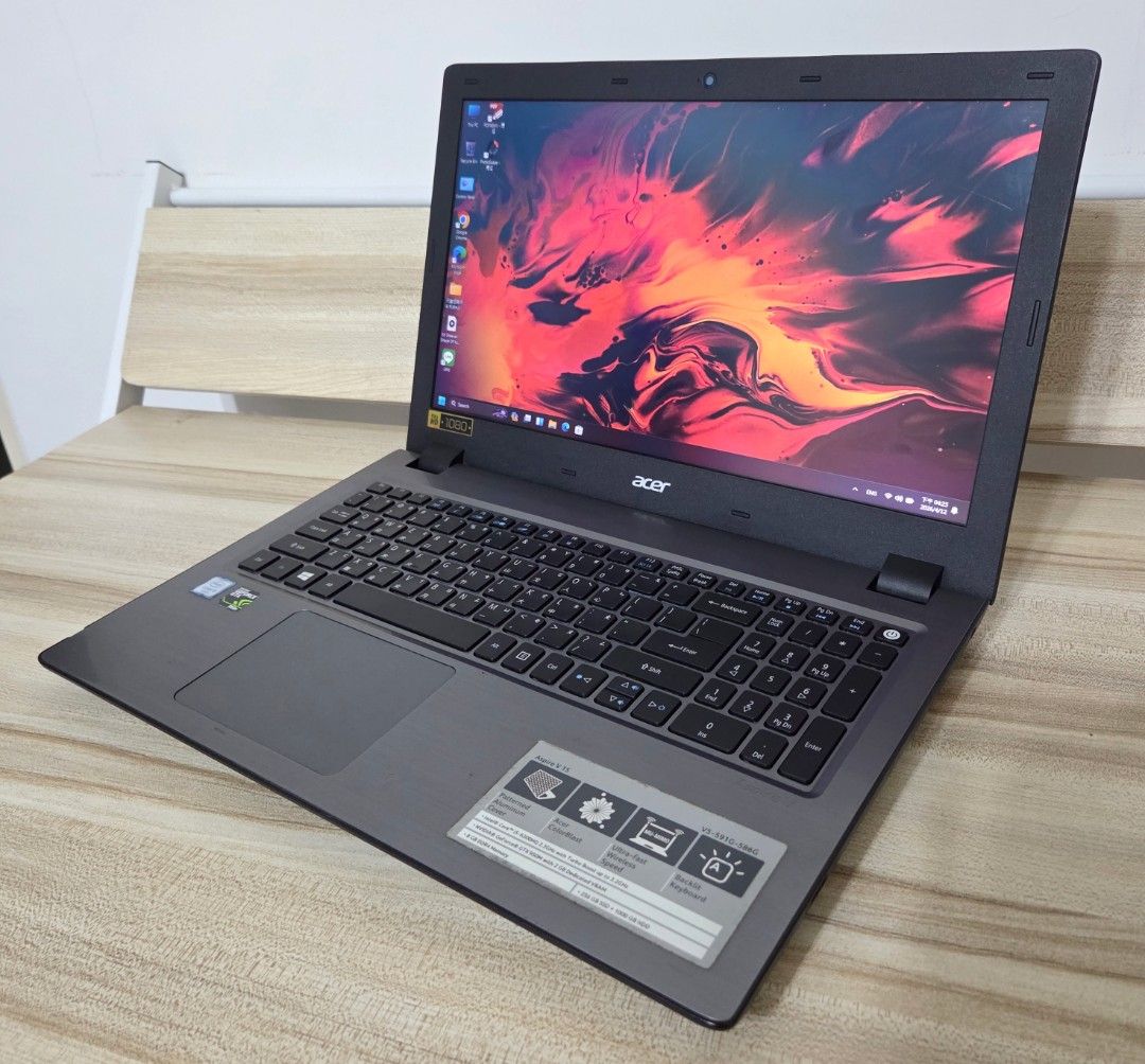 acer Aspire 15.6" Gaming i5 256G SSD,GTX 950M,New battery! 電競/大螢幕/全新電池 ...
